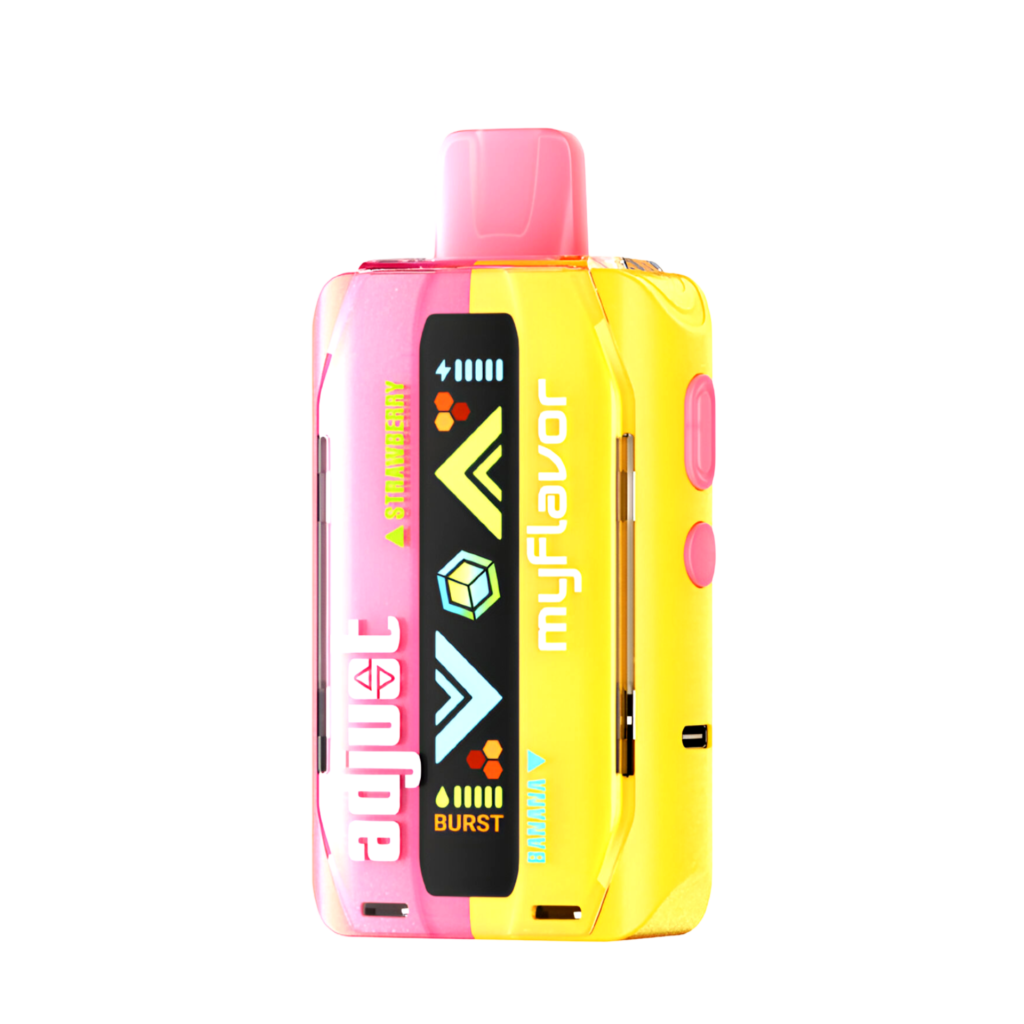 Adjust 40,000 Puffs - Strawberry Banana - Vapos UY